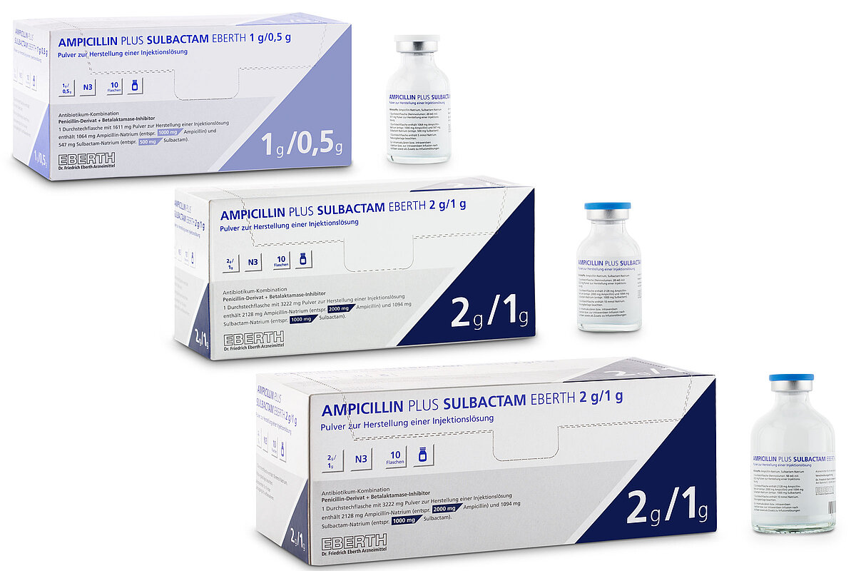 Eberth Arzneimittel | Ampicillin Plus Sulbactam Eberth