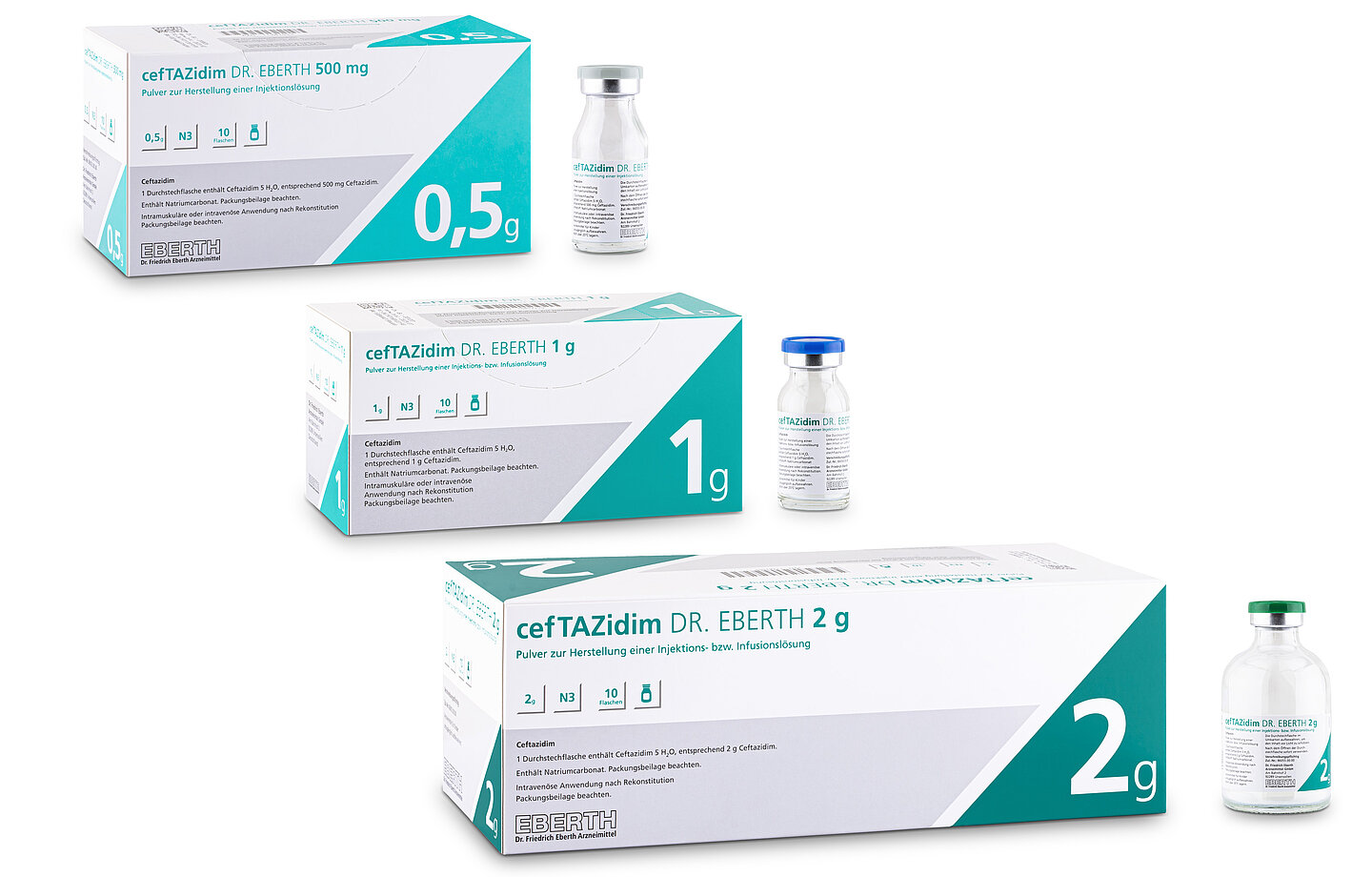 Eberth Arzneimittel | cefTAZidim Dr. Eberth powder